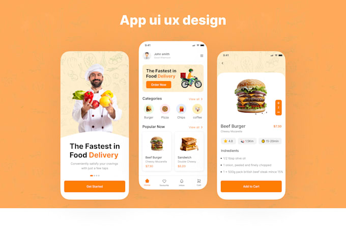Enhance user experience design ui mobile app ui by Msheraz07 | Fiverr