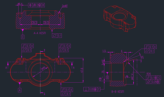 Draw your technical projects by Ahmetkarci | Fiverr