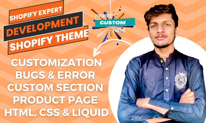 Do Shopify Custom Coding In Theme Bug Fix Customization And Redesign By