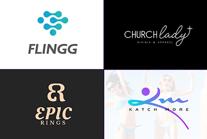 Do modern minimalist luxury fashion logo design by Mary_kroll | Fiverr