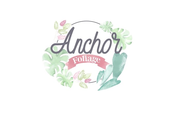 Tropical plant logo design vintage look by Evelyn_tiernan | Fiverr