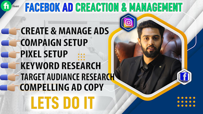 Be your best professional facebook and insta ads manager by Harisbilal553 | Fiverr