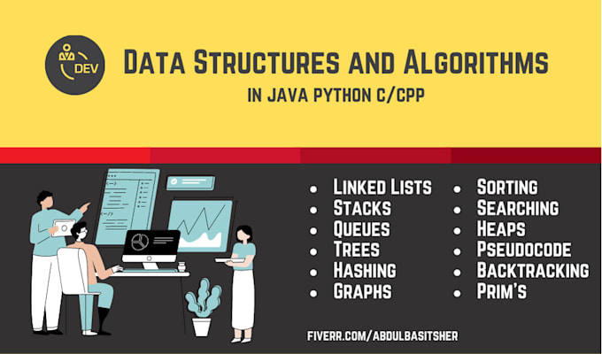 Do Urgent Data Structures And Algorithms In Java Python By Abdulbasitsher Fiverr