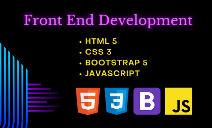 Do Front End Web Development In Html Css Bootstrap And Javascript By Thefrontendpro Fiverr