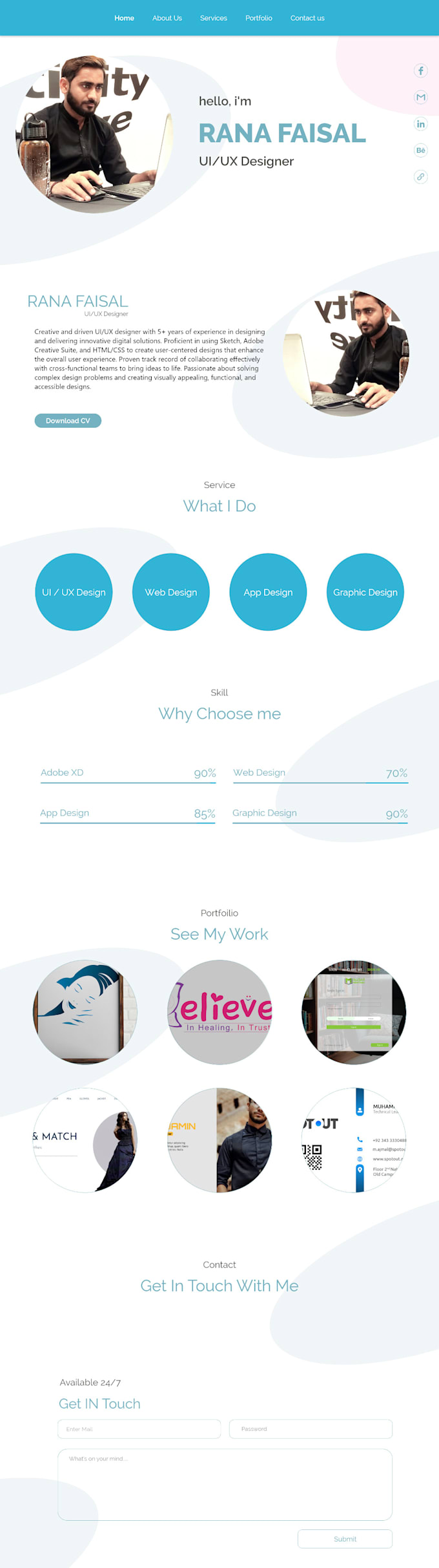 Ui ux design, website, dashboard, mobile app ui ux design by ...