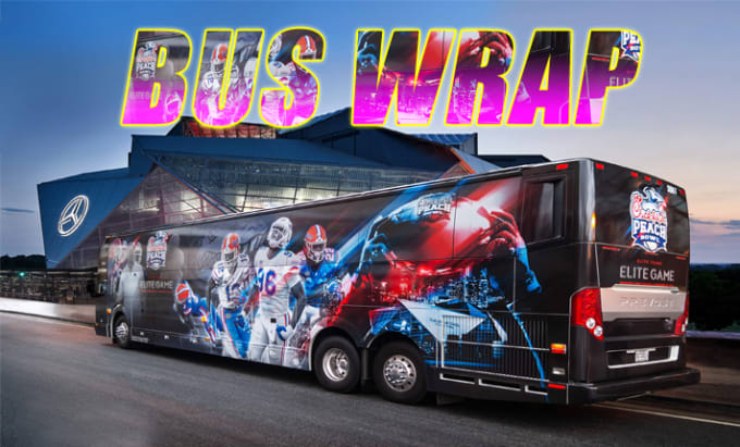 Design brilliant bus wrap for you by Mn_0304 | Fiverr