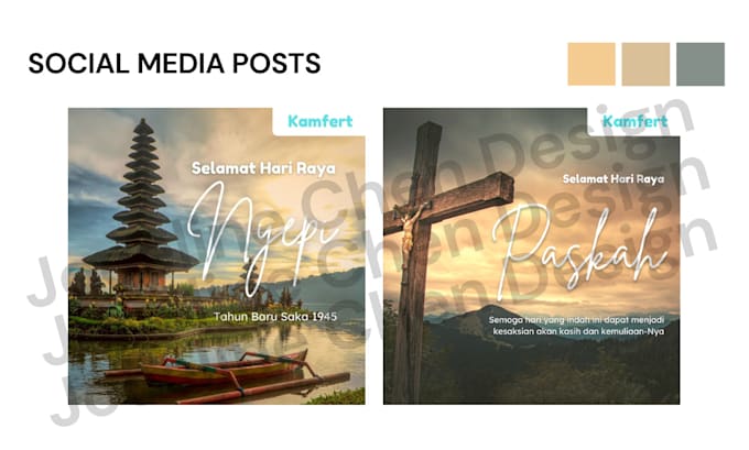 Create any ad designs, in forms of posters, flyer, ig posts, zoom ...