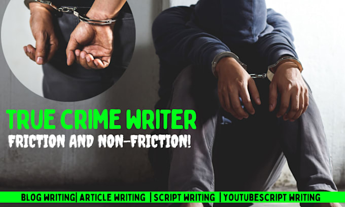 Research, write your true crime script, podcast script writing, youtube ...