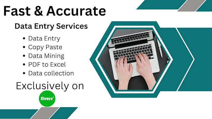 Do fast data entry, copy paste, data mining, data collection by Muktamomo | Fiverr
