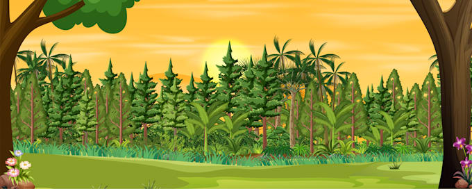 Design 2d background for your animation or comic by Knightmerchant | Fiverr