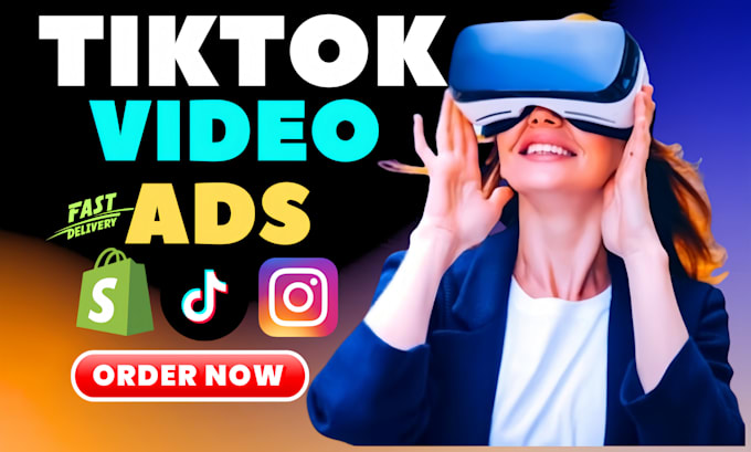 Create tik tok video ads, tiktok ads, dropshipping ads by Moaviairshad786 | Fiverr