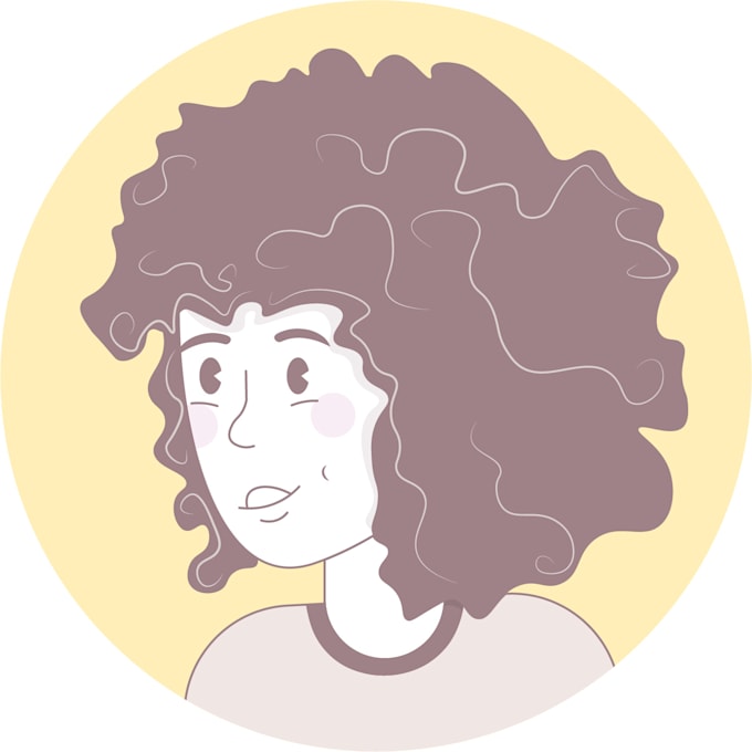 Create a 3 color vector avatar by Cwickhamdesigns | Fiverr