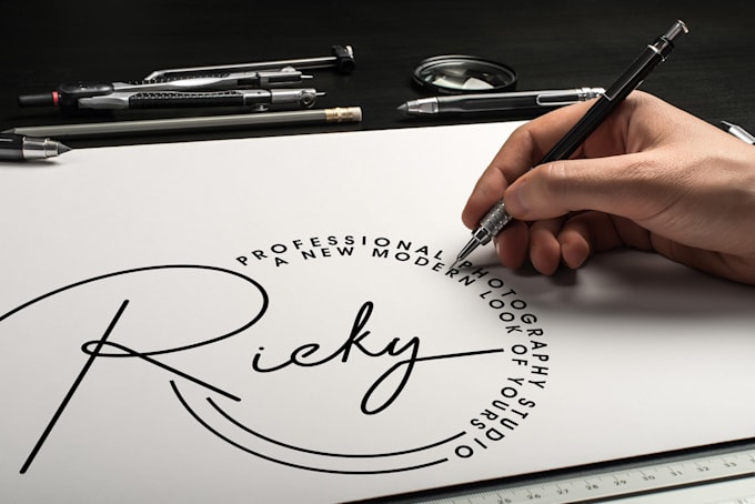 Design modern handwritten professional signature logo for u by Design ...