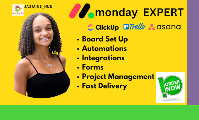 Use Monday Crm Or Monday Com To Do Project Management Clickup Asana Trello By Jasmine Hub Fiverr