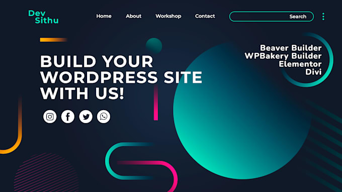 Create a full responsive wordpress websites using my full experience by ...