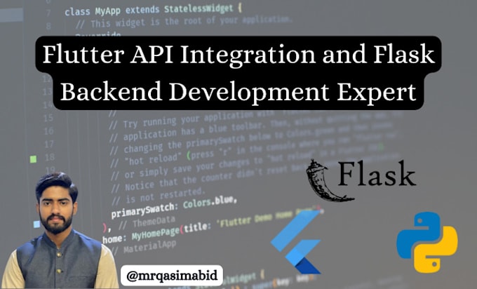 Do flutter api integration and flask backend development by Mrqasimabid ... Do flutter api integration and flask backend development by Mrqasimabid ...