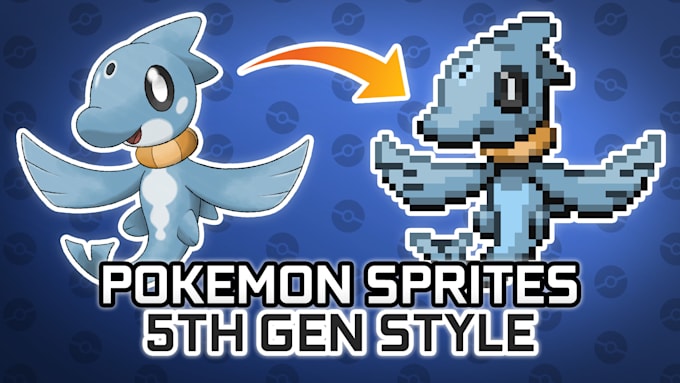Make animated sprites in pokemon 5th gen style by Doctor_xl | Fiverr