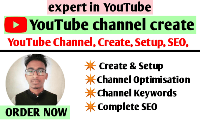 Do channel creation, setup and seo professionally by Digitalrahath | Fiverr