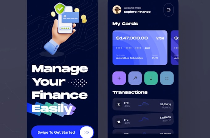 Create Attractive Mobile Ui Ux Design App Uiux Designs By Faithannabel Fiverr