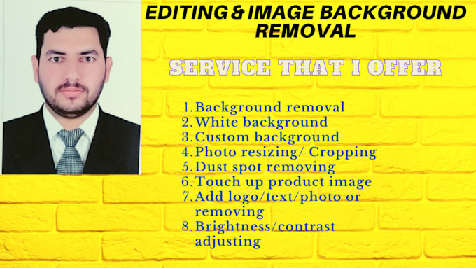 Edit and image background removal by Raja_tahir87 | Fiverr