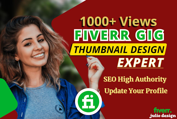 Design eye catching fiverr gig thumbnails for your business by ...