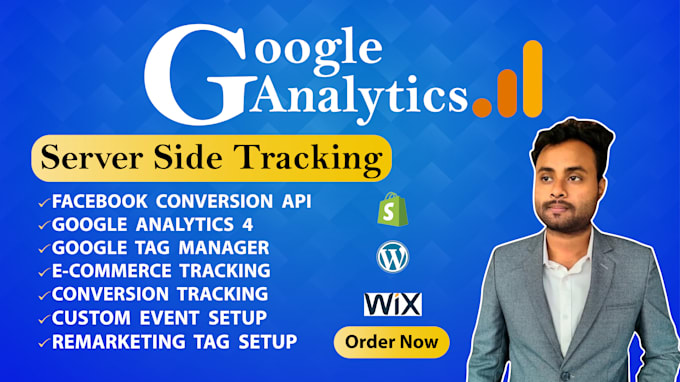 Setup google analytics 4 server side tracking with gtm by Dhiraj_pro ...