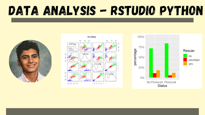 Use rstudio and python to do statistics, data analysis and ...