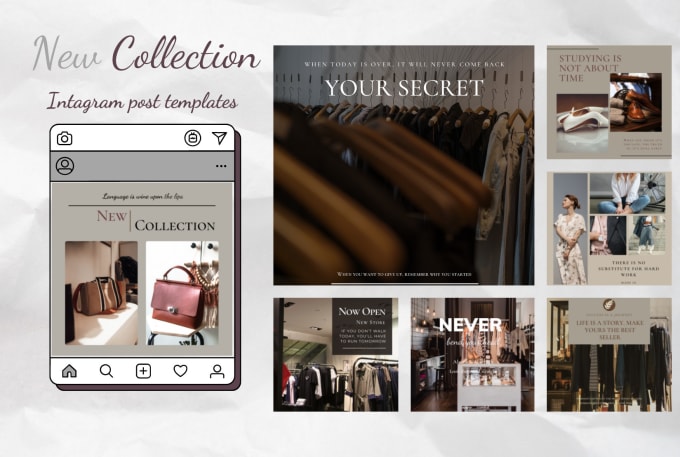 Design instagram post templates in canva for a nice feed by Hathinhvn ...