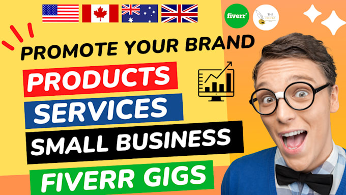 Promote products, services, and business brand by Theprodigitz | Fiverr
