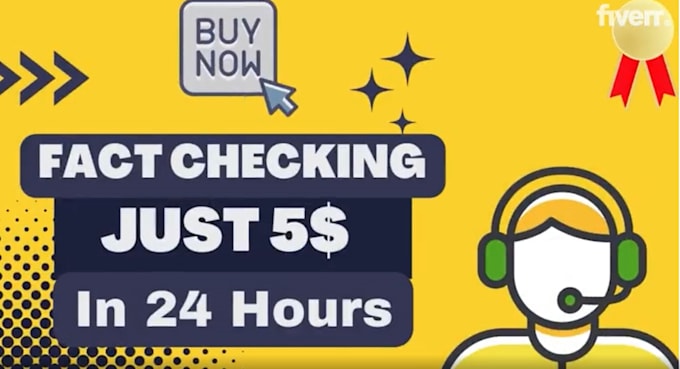Fact check ai generated content by Mercyseoblogger | Fiverr