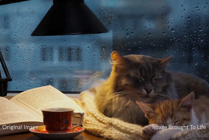 Animate your still photo to video, moving picture cinemagraph motion ...