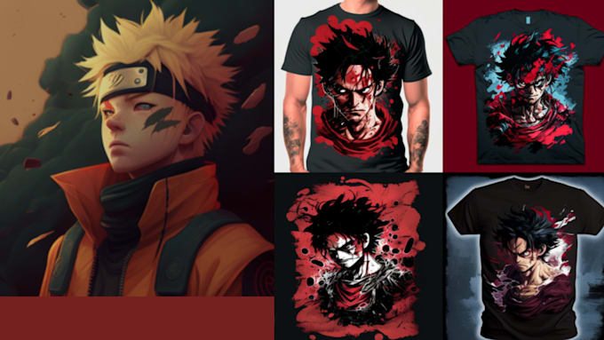 Create amazing anime design for you by Mizoucherif | Fiverr