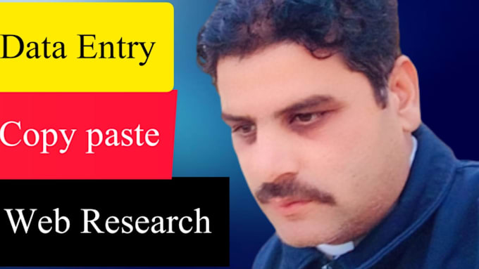 Do data entry, excel, scraping, typing, copy paste work by M_musaid ...