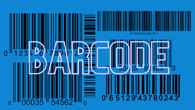 Create simple barcodes for your product by Wonderwoman369 | Fiverr