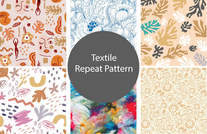 Do professional textile repeat pattern design for print by Arfan_pasha ...