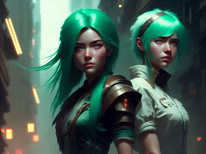 Create ai generated character design and manuel edit by Connec72 | Fiverr
