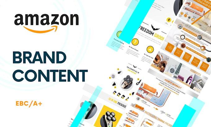 Create amazon ebc enhanced brand content a plus page by Ali_ahmed259 ...
