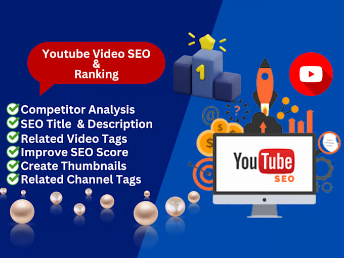 Optimize your youtube videos for seo by Rameezahmed126 | Fiverr