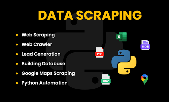 Do custom web scraping solutions for your business needs by Ibrahiim43 | Fiverr