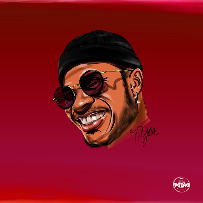 Draw a cute cartoon of you, your star, youtube profile by Pgeacdraw ...