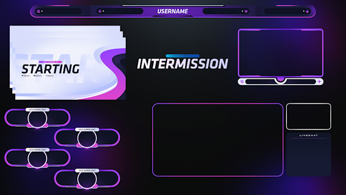 Create custom and complete live overlays by Yonniphoto | Fiverr