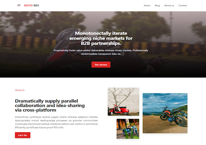 Design And Develop Website With Html5 Css React Javascript By Hafizuddinraju Fiverr 