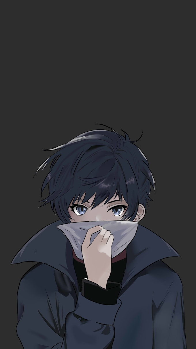 Draw anime, original char, fan art for you with my own style by Azreun ...