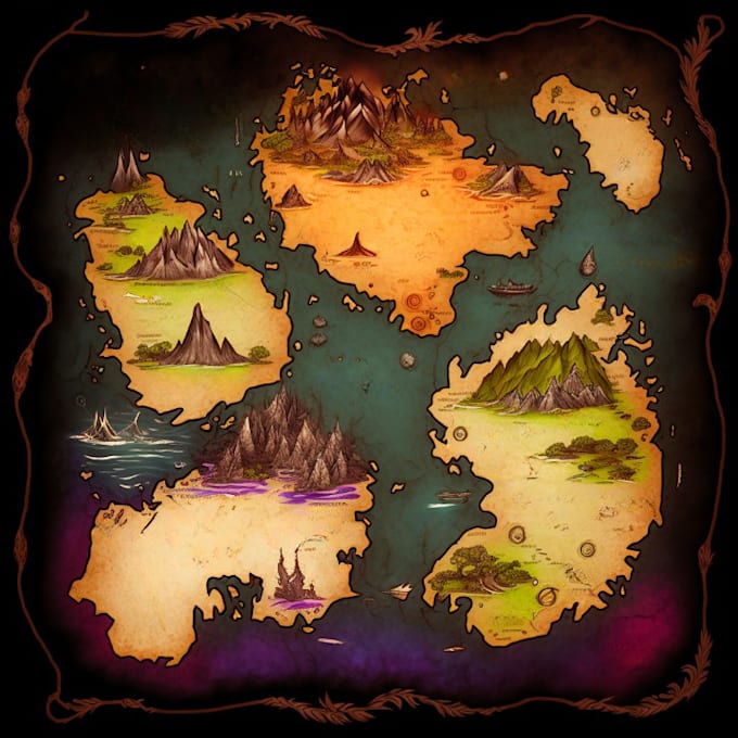 Design a fictional world for you by Asosnowski | Fiverr