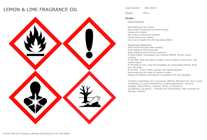 Produce clp and safety datasheets for your chemicals or mixtures by Clp ...