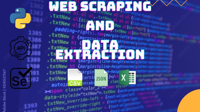 Do Web Scraping Data Extraction In Any Website Using Python By