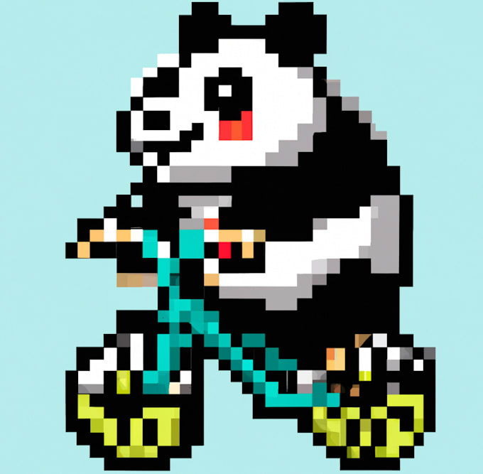 Create a pixel art nfts collection for you by Uzairamir2211 | Fiverr