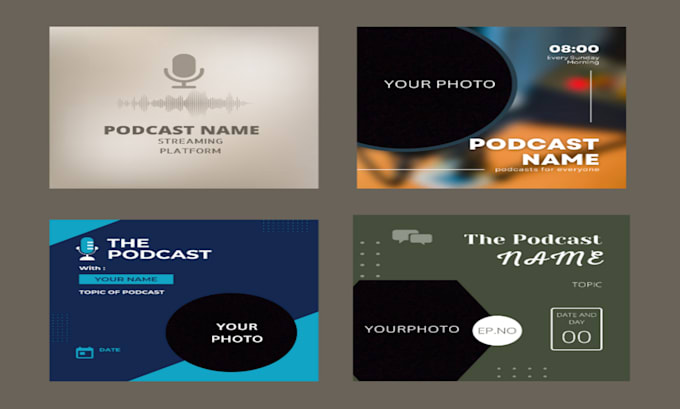 Create some attractive and customised podcast cover art by ...