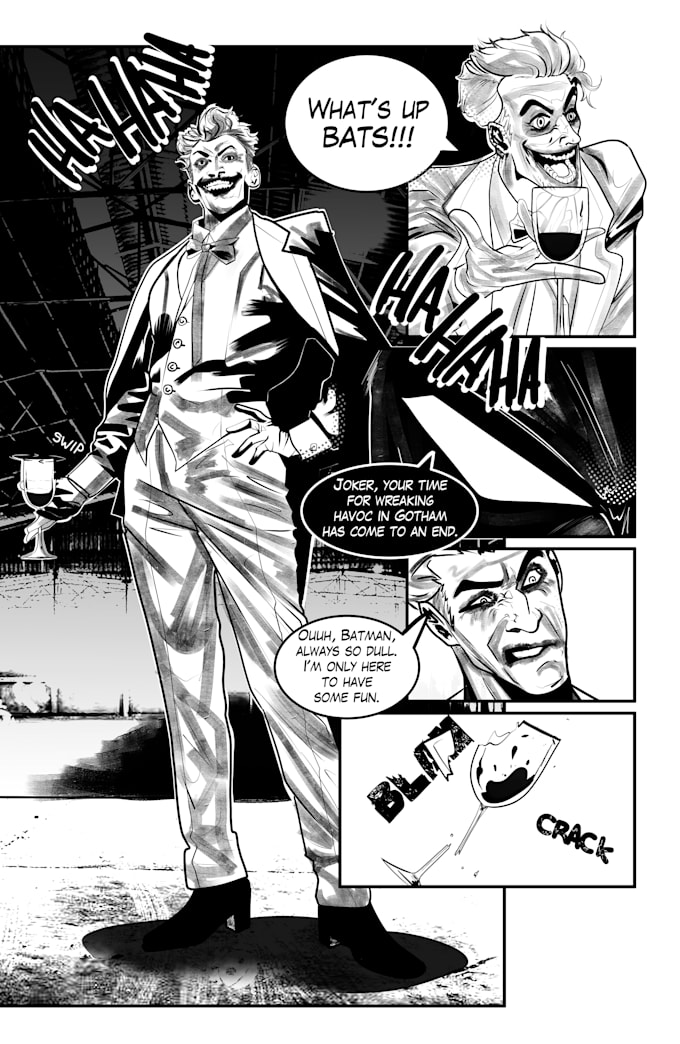 Draw awesome comic page by Neroulfur | Fiverr