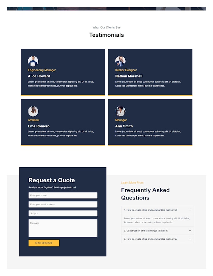 Do build attractive mobile responsive web designs by Ratechnologies | Fiverr